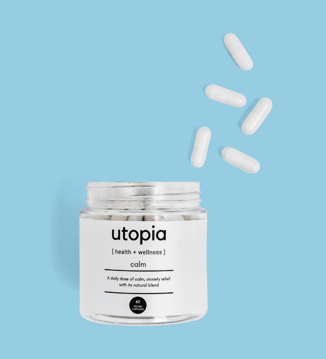 Calm™ Anxiety-Reducing Stress Support Supplement – Feel Utopia Today!